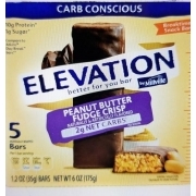 Elevation by Millville Snack Bar, Peanut Butter Fudge Crisp: Calories ...