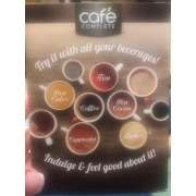 Cafe Complete Beverage Mix: Calories, Nutrition Analysis & More | Fooducate