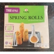 Lucky Spring Rolls, Thai Style: Calories, Nutrition Analysis & More ...