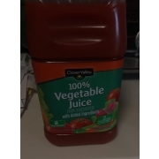 Clover Valley 100% Vegetable Juice: Calories, Nutrition Analysis & More ...