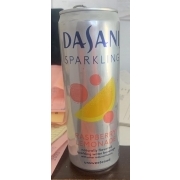 Dasani Sparkling Water Beverage, Raspberry Lemonade: Calories ...
