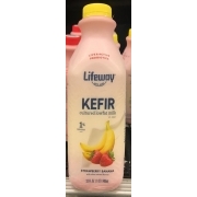 Lifeway Kefir Cultured Milk Smoothie, Strawberry-Banana: Calories ...