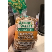 Alpine Valley Honey, Sprout, Bread: Calories, Nutrition Analysis & More ...