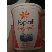 Yoplait Yogurt, Smooth Style Blueberry: Calories, Nutrition Analysis ...