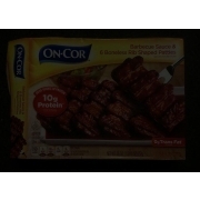 On-Cor Pork Patties, Boneless, Rib Shaped, BBQ Sauce, Family Size ...