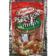 Hormel Pepperoni, Minis: Calories, Nutrition Analysis & More | Fooducate