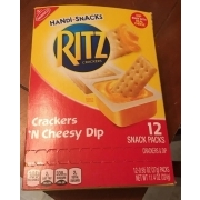 Nabisco Ritz Crackers And Cheesy Dip: Calories, Nutrition Analysis ...