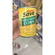 Always Save Whole Kernel Corn: Calories, Nutrition Analysis & More ...