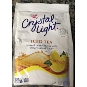 Crystal Light Iced Tea Mix, Low Calorie, Iced Tea: Calories, Nutrition ...