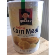Quaker Corn Meal, Yellow: Calories, Nutrition Analysis & More | Fooducate