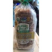 Alpine Valley Breads Organic Whole Grain Breads: Calories, Nutrition ...