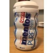 Mentos Pure White Sweet Mint Chewing Gum: Calories, Nutrition Analysis ...