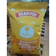 Bearitos Baked Organic Peanut Butter Puff Bites: Calories, Nutrition ...