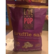 Live Love Pop Popcorn, Truffle Salt: Calories, Nutrition Analysis ...