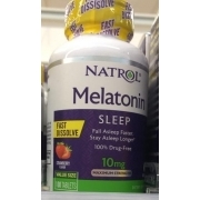 Natrol Melatonin Sleep Tablet: Calories, Nutrition Analysis & More ...