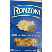 Ronzoni Small Shells, Enriched Macaroni Product: Calories, Nutrition ...
