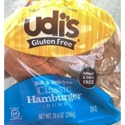 Udi's Hamburger Buns, Classic: Calories, Nutrition Analysis & More ...