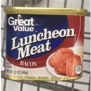 Great Value Luncheon Meat, Bacon: Calories, Nutrition Analysis & More ...