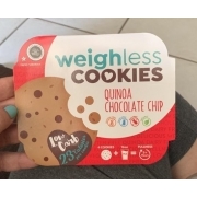 Weighless Cookies Cookies, Quinoa Chocolate Chip: Calories, Nutrition ...