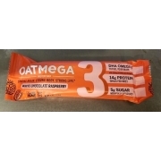 Oatmega Protein Bar, White Chocolate raspberry: Calories, Nutrition ...