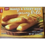 Trader Joe's Spring Rolls, Mango And Sticky Rice: Calories, Nutrition ...