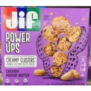 Jif Powder Ups Granola, Creamy Clusters, Creamy Peanut Butter: Calories ...