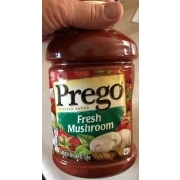 Prego Sauce, Italian, Fresh Mushroom: Calories, Nutrition Analysis ...