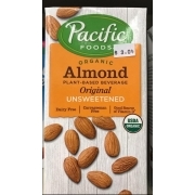 Pacific Foods Almond Plant Based Beverage, Unsweetened, Original ...