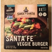 Sweet Earth Veggie Burger, Santa Fe: Calories, Nutrition Analysis ...