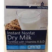 Safeway Dry Milk, Instant Nonfat: Calories, Nutrition Analysis & More ...