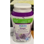 Fit & Active Liquid Water Enhancer, Grape: Calories, Nutrition Analysis ...