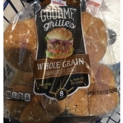Meijer Gourmet Grillers Hamburger Buns, Whole Grain: Calories ...