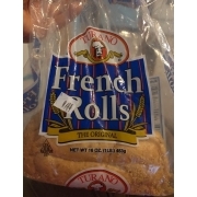 Turano French Rolls, the Original: Calories, Nutrition Analysis & More ...