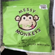 Freedom Foods Messy Monkeys, Apple & Cinnamon Flavor, Baked Snacks ...