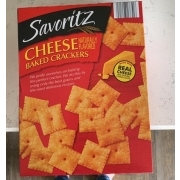 Savoritz Cheese Baked Crackers: Calories, Nutrition Analysis & More ...