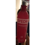 Svedka Vodka, Raspberry: Calories, Nutrition Analysis & More | Fooducate