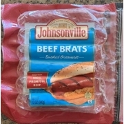 Johnsonville Beef Brats, Smoked Bratwurst: Calories, Nutrition Analysis ...