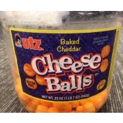 Utz Cheese Balls: Calories, Nutrition Analysis & More | Fooducate