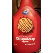 Kroger Syrup, Strawberry: Calories, Nutrition Analysis & More | Fooducate