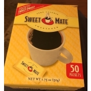 Sweet Mate Sweetener: Calories, Nutrition Analysis & More | Fooducate