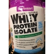 Bluebonnet Whey Protein Isolate French Vanilla Flavor Dietary ...