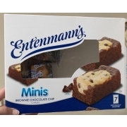 Entenmann's Minis Brownie Chocolate Chip Cakes: Calories, Nutrition ...