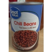 Great Value Chili Beans, Small Red Beans in Chili Sauce: Calories, Nutrition Analysis & More ...