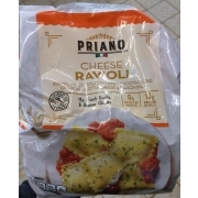 Priano Cheese Ravioli: Calories, Nutrition Analysis & More | Fooducate