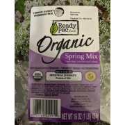 Ready Pac Organic Spring Mix: Calories, Nutrition Analysis & More ...