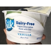 Silk Dairy-Free Yogurt Alternative, Vanilla: Calories, Nutrition ...