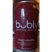 Bubly Sparkling Water, Cherry bubly: Calories, Nutrition Analysis & More | Fooducate