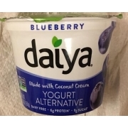 Daiya Deliciously Dairy Free, Greek Yogurt Style, Blueberry: Calories ...
