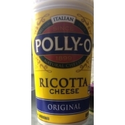 Polly-O Ricotta Cheese, Original: Calories, Nutrition Analysis & More ...
