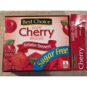 Best Choice Gelatin Dessert, Cherry: Calories, Nutrition Analysis ...